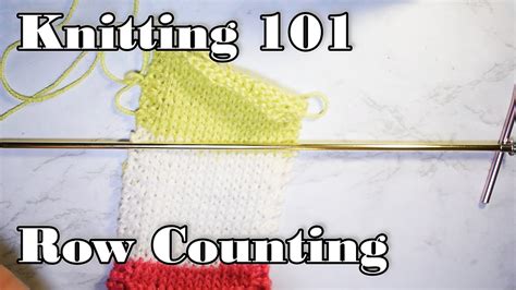 How To Count Rows In Knitting