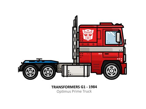 Transformers Optimus Prime Truck Drawing At Lorene Cynthia Blog