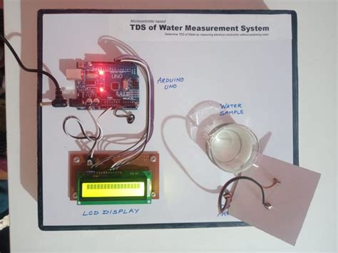 measurement of tds of water sample using arduino uno details of