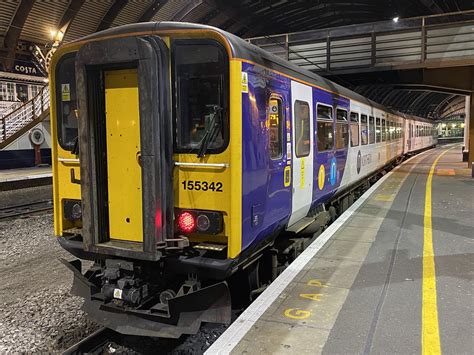 155342 At York 2922 Northern Class 155 Sprinter Dmu Flickr