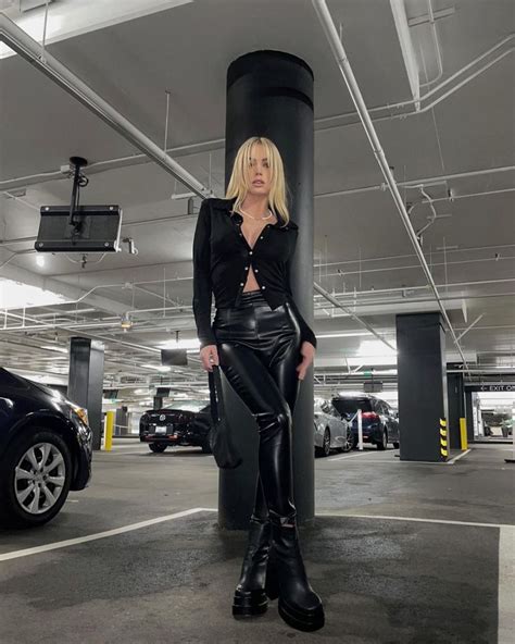 Mackenzie Dipman Mackenziedipman Instagram Photos And Videos In Leather Pants