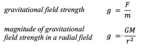 A Level Physics Chapter 13 Gravitational Fields Quizlet