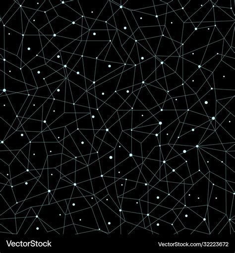 Neural Network Seamless Pattern Neural Network Of Vector Image