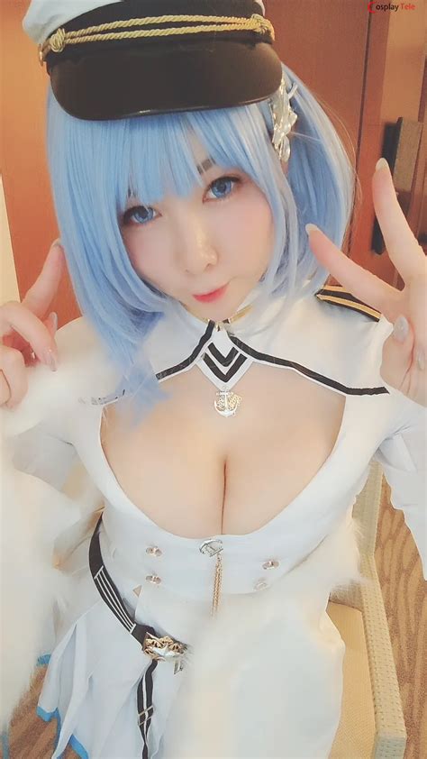 Okada Yui Cosplay Chapayev Dress Azur Lane 86 Photos Cosplaytele