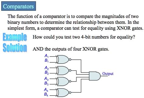 Comparators The Function Of A Comparator Is To Compare The Magnitudes