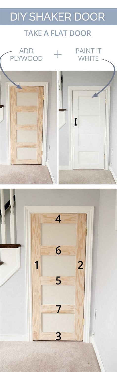 Easy DIY Door Projects For Amazing Decor On A Budget