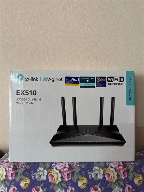 Tp Link Aginet Ex510 Ax3000 Dual Band Wi Fi 6 Router Computers And Tech Parts And Accessories