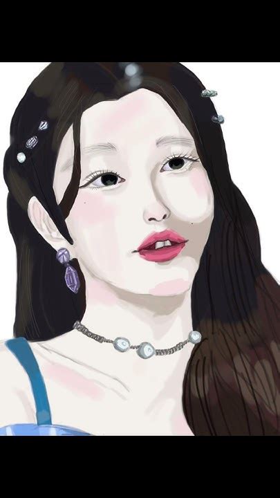 어느 학생의 장원영님 그리기 스피드페인팅 Art Drawing 프로크리에이트 장원영 모작 스피드페인팅 아이패드드로잉 Youtube