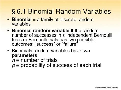 Ppt Chapter 6 Binomial Probability Distributions Powerpoint