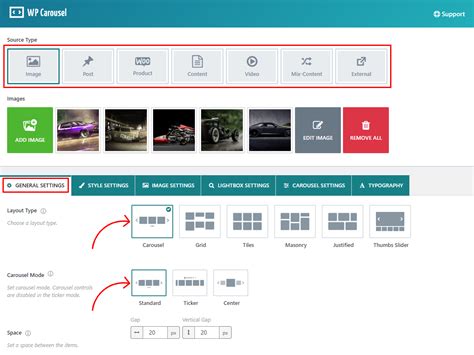 How To Configure Carousel Mode Shapedplugin Docs