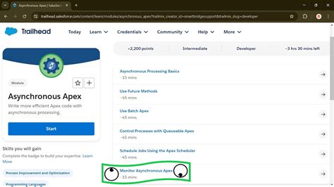 Monitor Asynchronous Apex Asynchronous Apex Salesforce Virtual