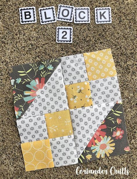 Coriander Quilts Blockheads Block 2 Handmade Quilt Block Ideas 4