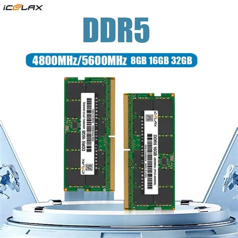 Icoolax Ram Ddr5 4800mhz 5600mhz 8g 16g 32gb Notebook Memory Buy Ddr5