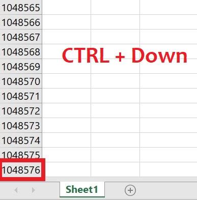 How To Find Max Number Of Rows In Excel SpreadCheaters