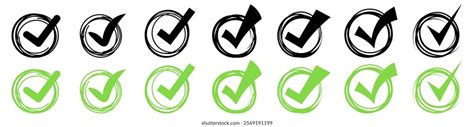 tick icon check mark symbolapproved iconvector stock vector royalty