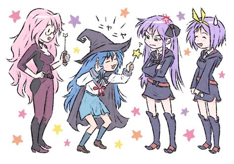 Nagato Yuki Hiiragi Kagami Izumi Konata Hiiragi Tsukasa Takara