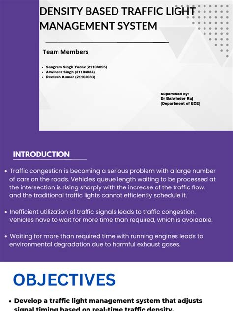 Density Based Traffic Light Management Pdf Traffic Traffic Light