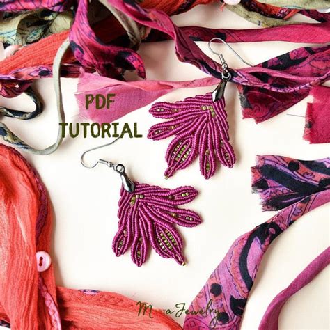 Macrame Leaf Pattern Etsy