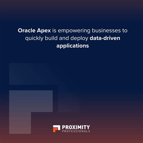 Proximity Professionals On Linkedin Apex Lowcode Nocode Digitaltransformation