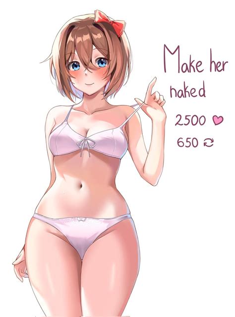 Sayori Doki Doki Literature Club Drawn By Machulanko Danbooru