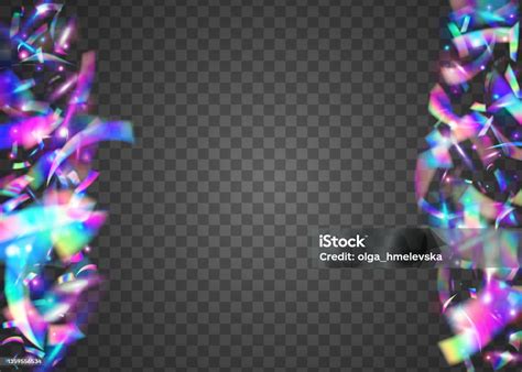 보케 색종이 디지털 호일 디스코 버스트 반짝이 예술 홀로그램 텍스처 핑크 레트로 효과 레인보우 틴셀 블러 컬러풀 그라데이션 바이올렛 보케 색종이 겨울에 대한 스톡 벡터 아트