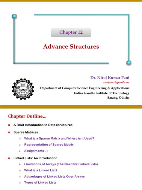 Chapter 12 Advance Structures Pdf Pointer Computer Programming Matrix Mathematics