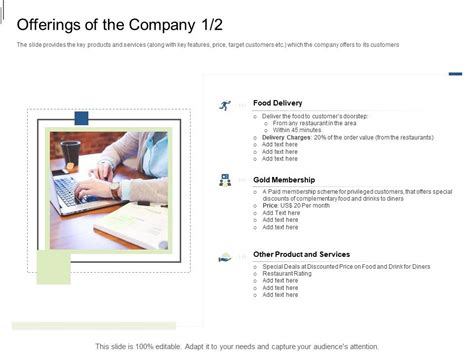 Equity Crowdfunding Pitch Deck Offerings Of The Company Delivery Ppt Summary Gridlines Pdf