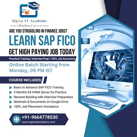 Sigma It Academy On Linkedin Sapfico Financetraining Sigmaitacademy Saptraining