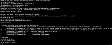 mac mongodb 安装及配置