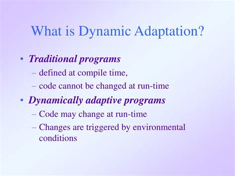 Ppt An Aspect Oriented Approach To Dynamic Adaptation Powerpoint