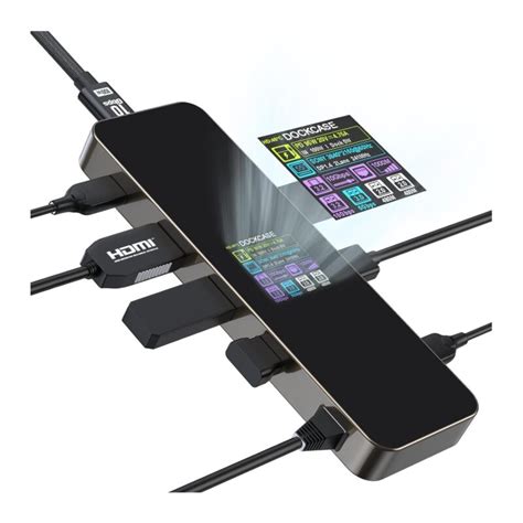 Dockcase Usb C Visual Smart Hub In Imported Mx Games