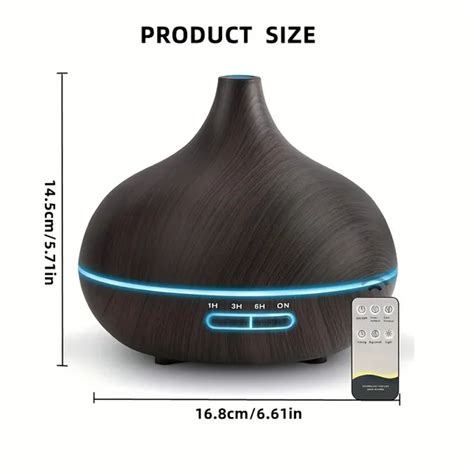 Dropship 1pc 1936oz550ml Electric Aroma Diffuser Essential Oil