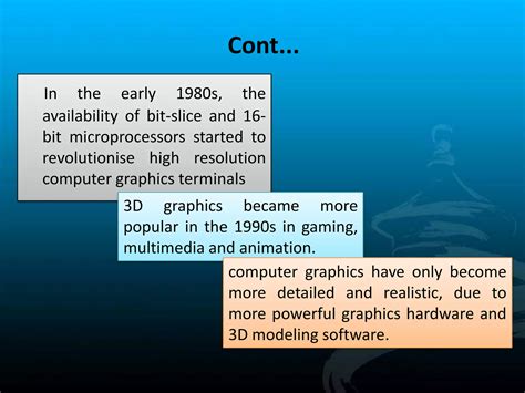 Computer Graphics Pptx Computer Animation Computer Software And Applications