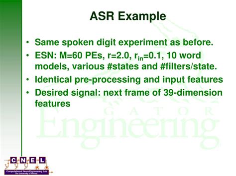 Ppt Minimum Mean Squared Error Time Series Classification Using An Echo State Network