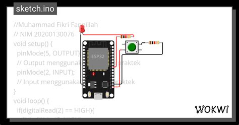 Quis 8 Soal 1 Wokwi Esp32 Stm32 Arduino Simulator