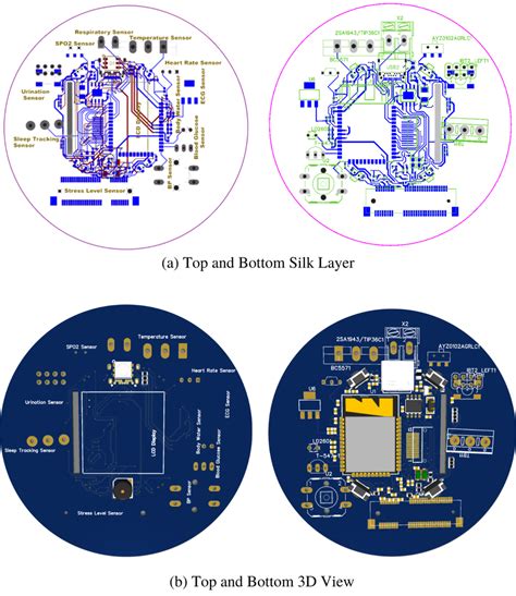 Pcb Design Of Sense Oclock Download Scientific Diagram