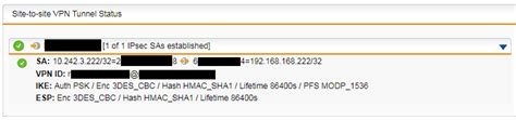 Site To Site Vpn Utm To Sonicwall Connection Made But No Traffic Vpn Site To Site And