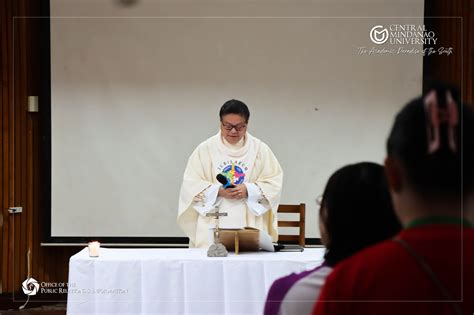 Cmu 114th Founding Anniversary Holy Mass Central Mindanao University
