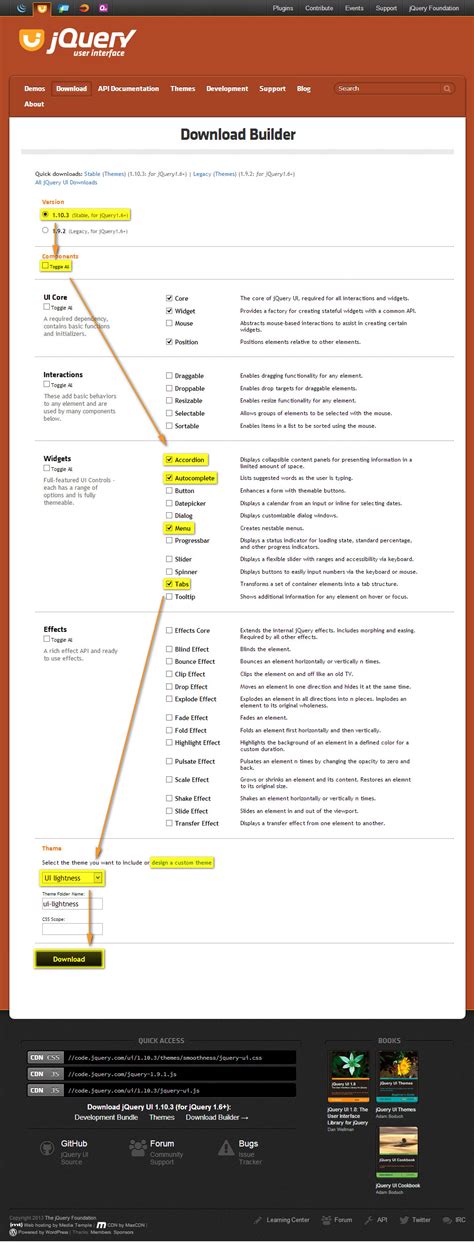 jQuery UI Kullanımı