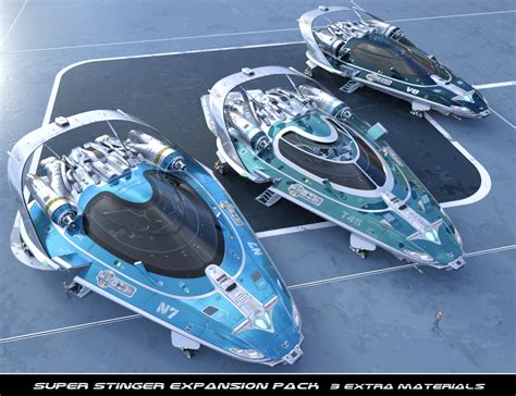 Super Stinger Expansion Pack Daz 3d