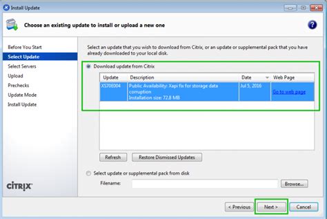 Fresh Installation Of XenServer 7
