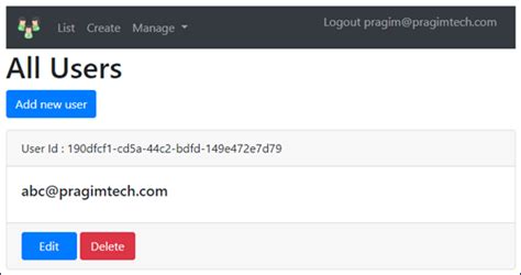 Sql Server Net And C Video Tutorial Edit Identity User In Core