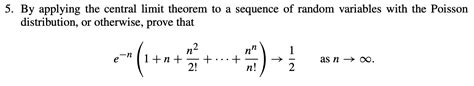Solved By Applying The Central Limit Theorem To A Chegg