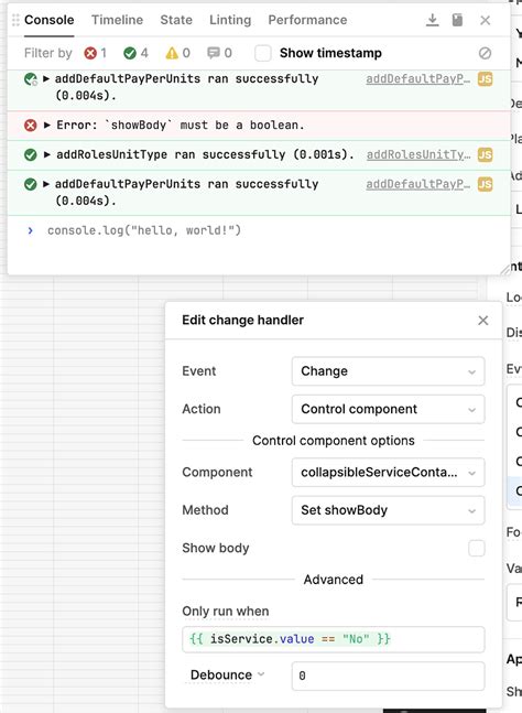 Turning Showbody In Collapsible Container False Not Working In Modules