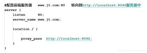 为什么nginx的反向代理配置完成后，跳转一直是nginx的首页界面nginx反向代理一直是nginx页面 Csdn博客