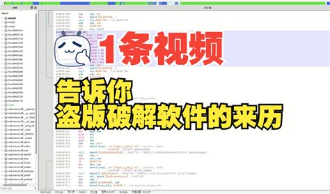 视频告诉你盗版破解软件及外挂的来历！黑客最爱玩的游戏，逆向工程反汇编之——cutter反汇编简单crackme逆向分析破解过程 Bili