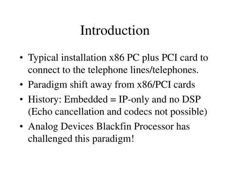 Ppt How To Build An Embedded Asterisk Ip Pbx Powerpoint Presentation Id5362050