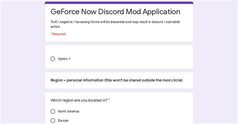 Discord Mod Application Template