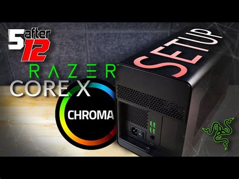 Razer Core X Chroma Aluminum External Gpu Enclosure 60 Off