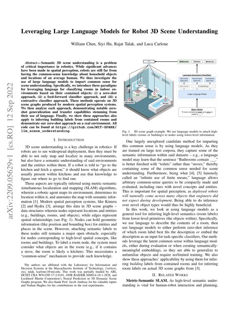Pdf Leveraging Large Language Models For Robot 3d Scene Understanding
